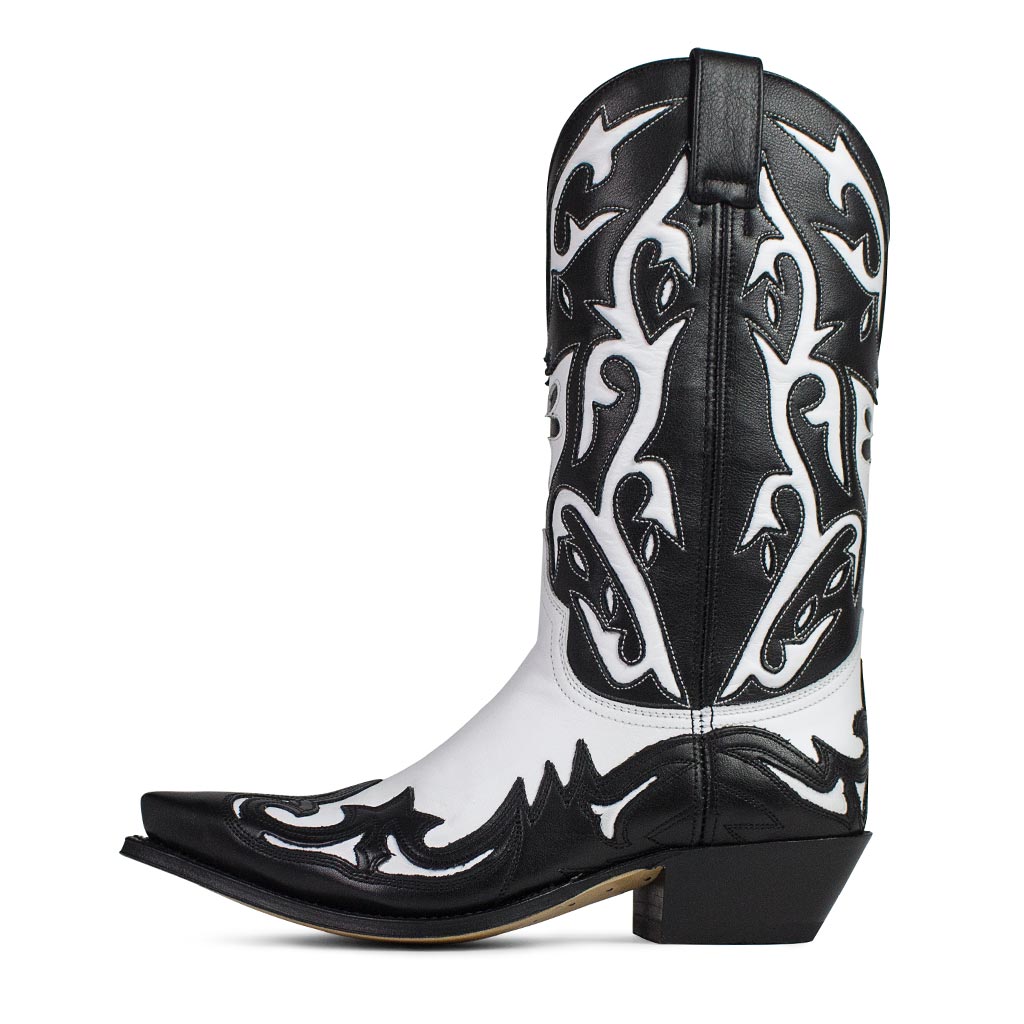 18369 WILD WHITE BLACK CROW GARDUÑA - SHOP-BOOTS