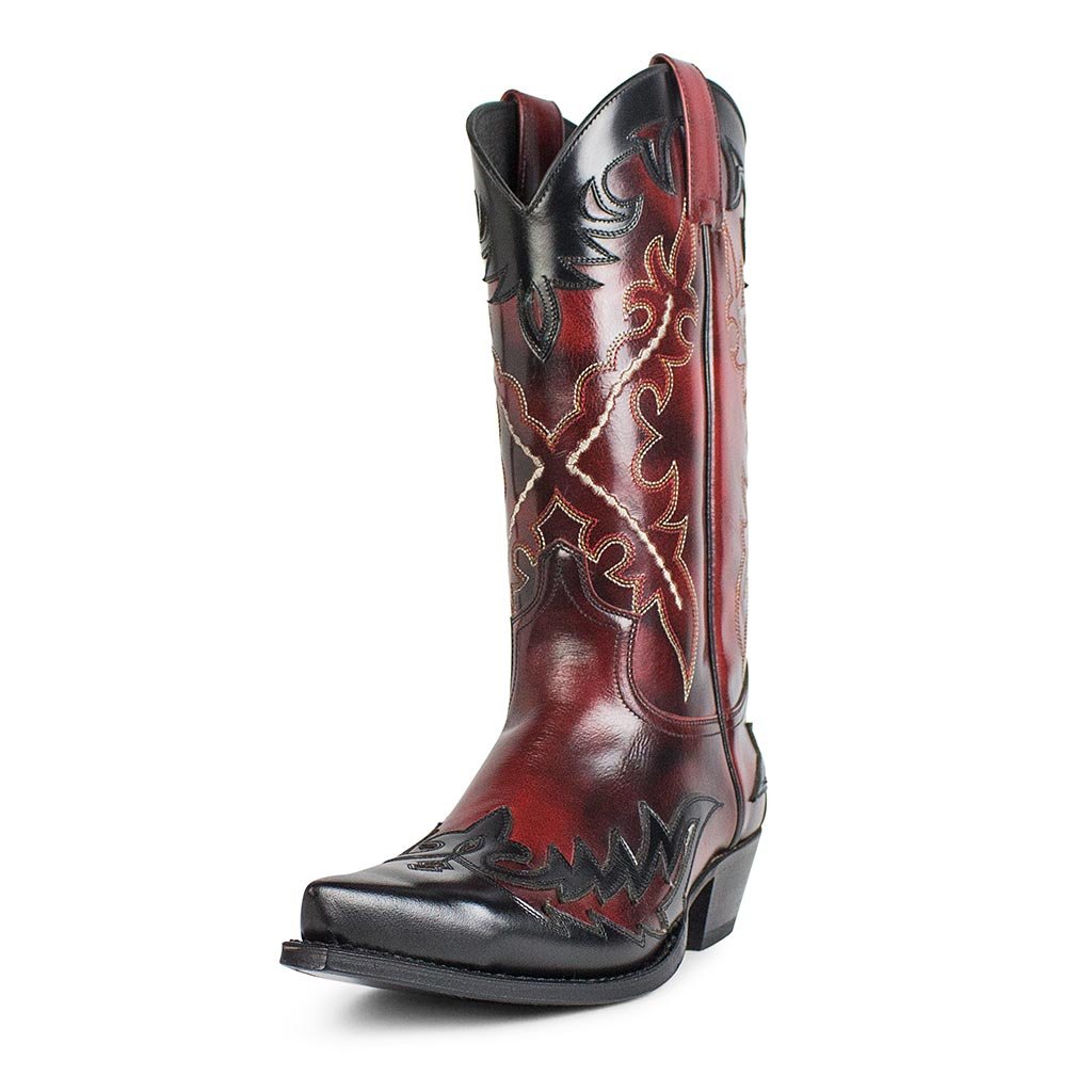 9669 CUERVO FLORA ROJO DIRTY - SHOP-BOOTS